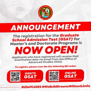 Graduate School Admission Test (GSAT) A.Y. 2024-2025 | Office of The ...